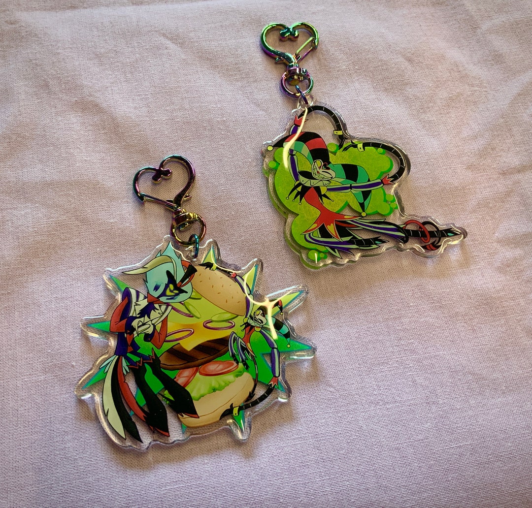 Helluva Boss Charm, Fizzie and Ozzie | CIVIL TIME - Etsy