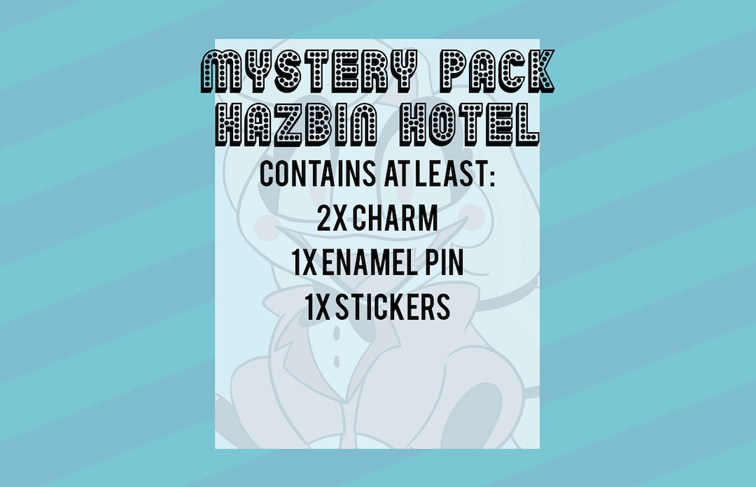 Hazbin Hotel MYSTERY PACK With a Value of 35 Euros - Etsy
