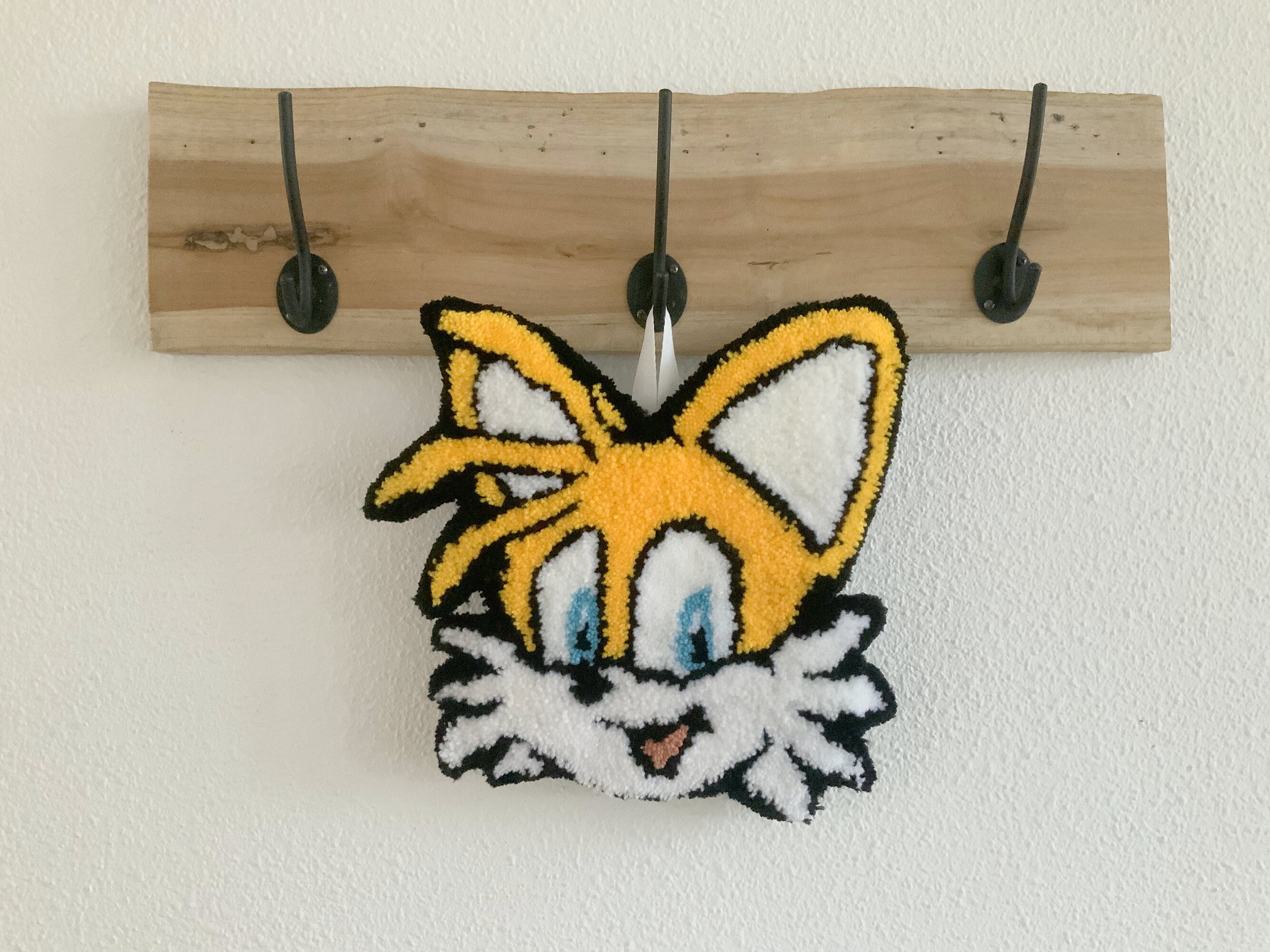 Sonic the Hedgehog and Tails Miles Prower the Fox Tufted - Etsy Australia