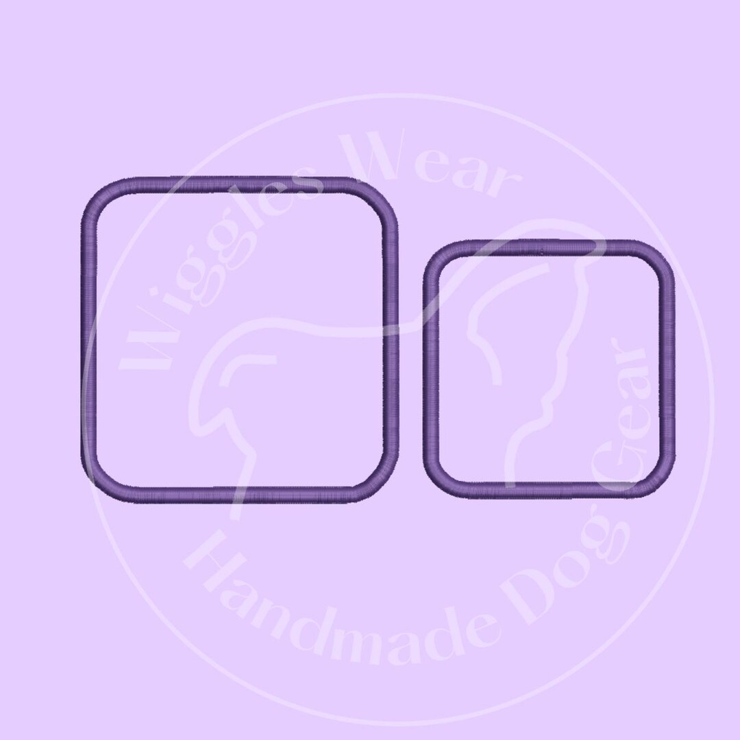 Square Patch Borders DIGITAL FILE - Etsy