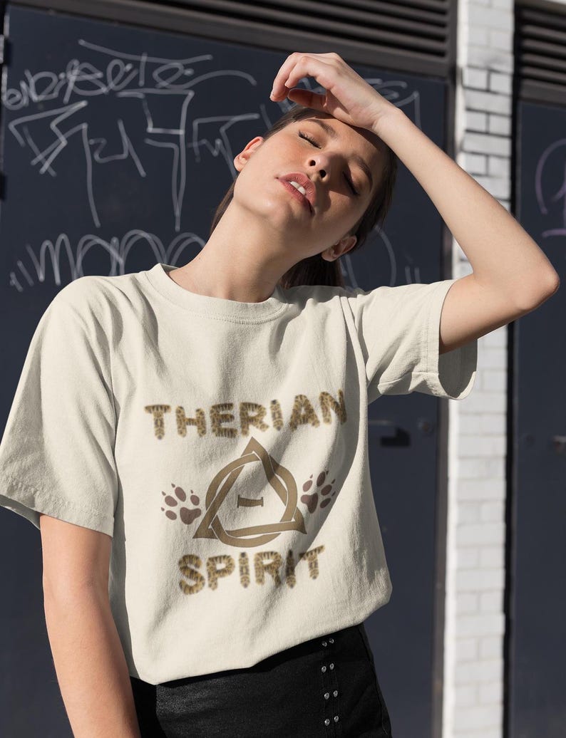 Therian Pride Symbol T-shirt: Wolf, Cat, Fox Animal Spirit - Etsy