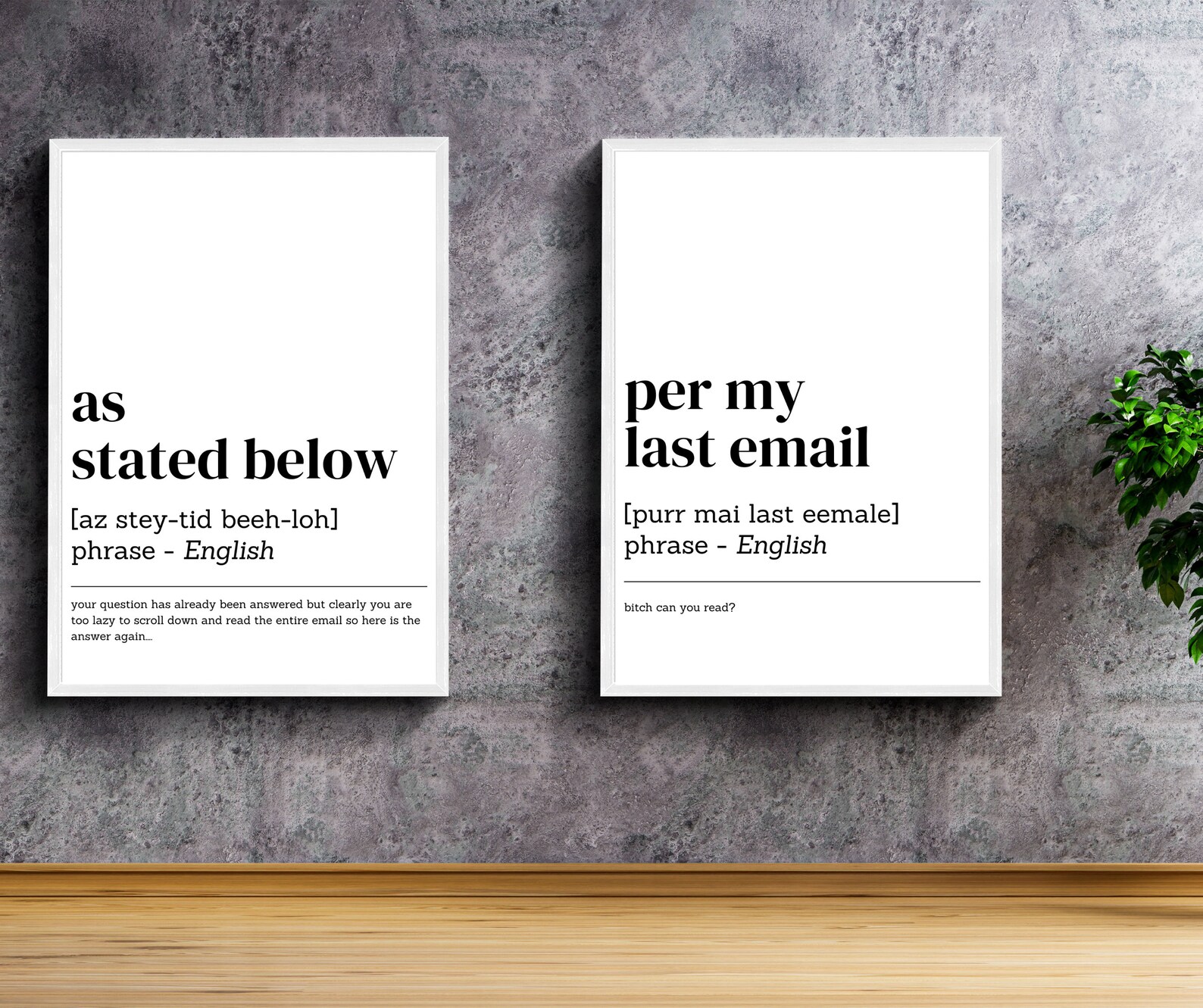 Funny Office Poster Set: Breakroom Humor Prints (digital Download) - Etsy