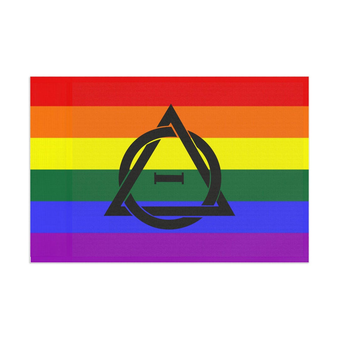Pride Flag, Therian Pride Symbol 18x12 Inch - Wolf, Cat, Fox Animal ...