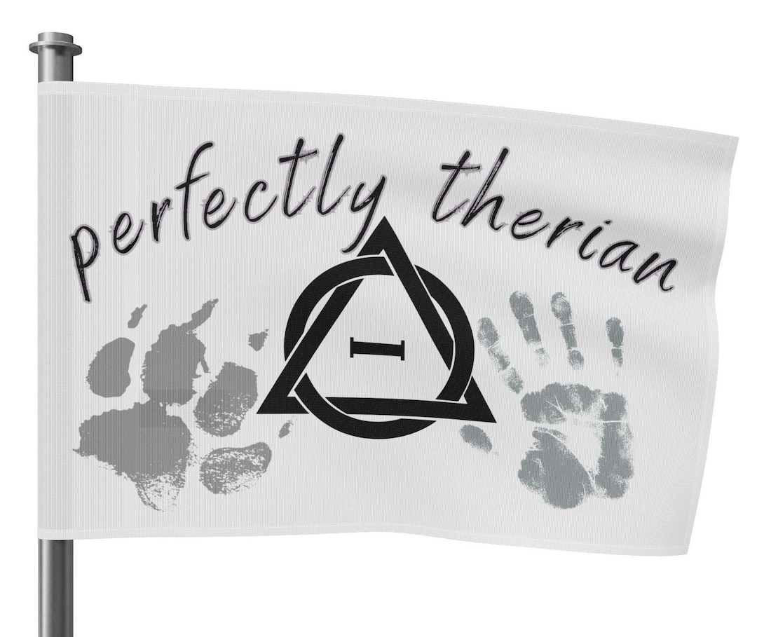 Therian Pride Flag - Animal Spirit Banner, Therian Symbol Decor ...
