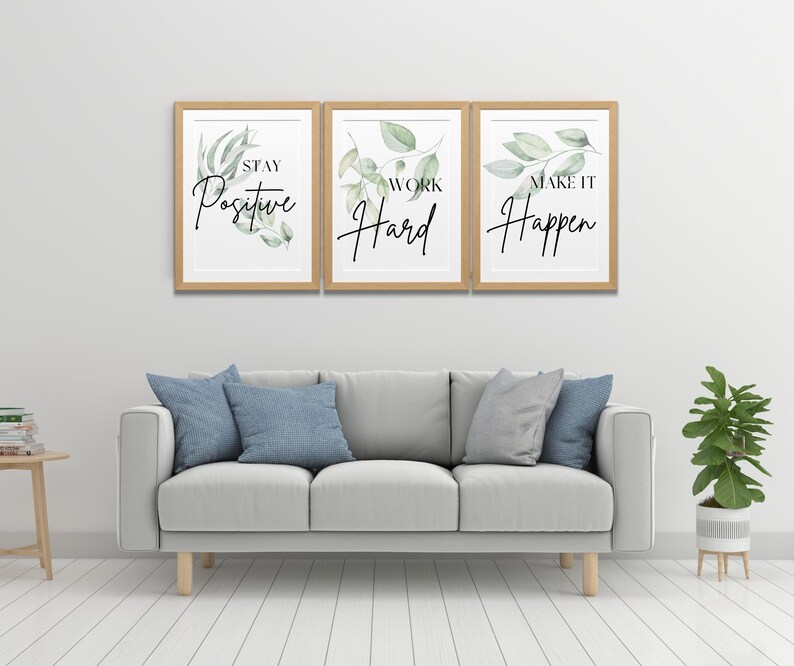 3 Therapy Office Decor, Gallery Wall Set, Inspirational Wall Art ...