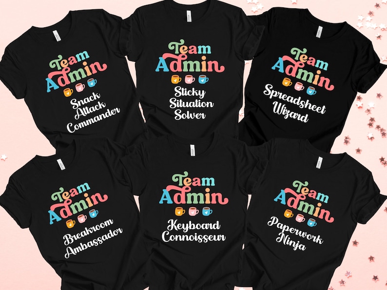 Cute Admin Shirts, Fun Administrator Shirt, Office Admin Shirt ...