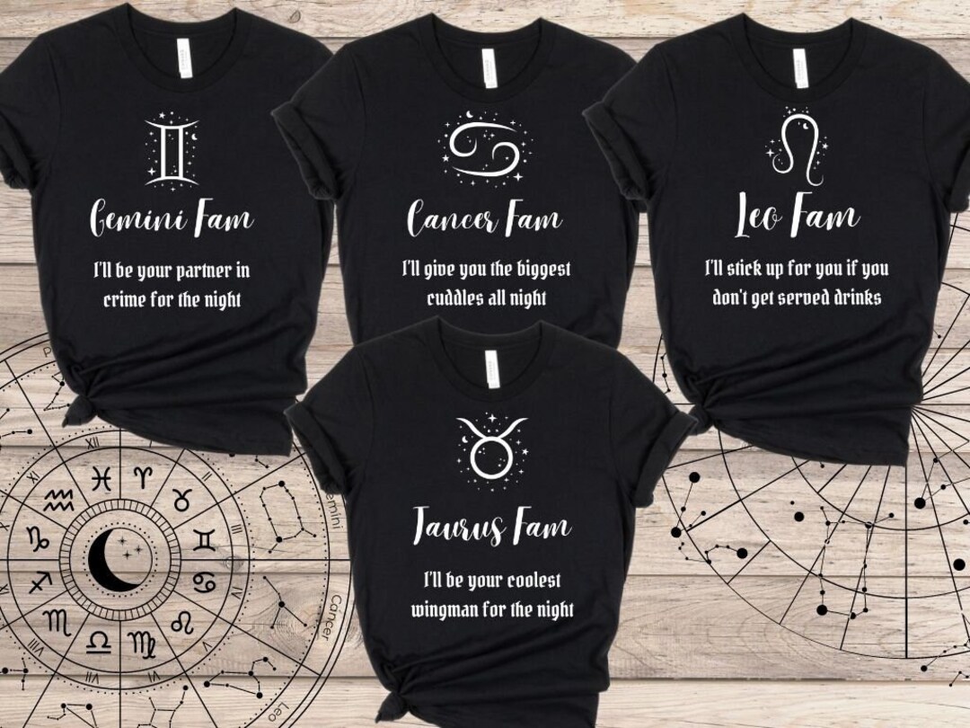 Funny Star Sign Top, Cool Star Sign Shirt, Fun Zodiac Party Top, Gift ...