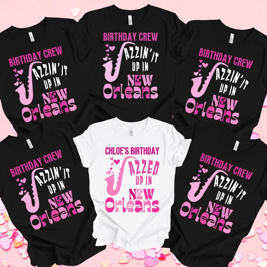 Personalized New Orleans Birthday T-shirt, NOLA T-shirt, Gift Nola ...