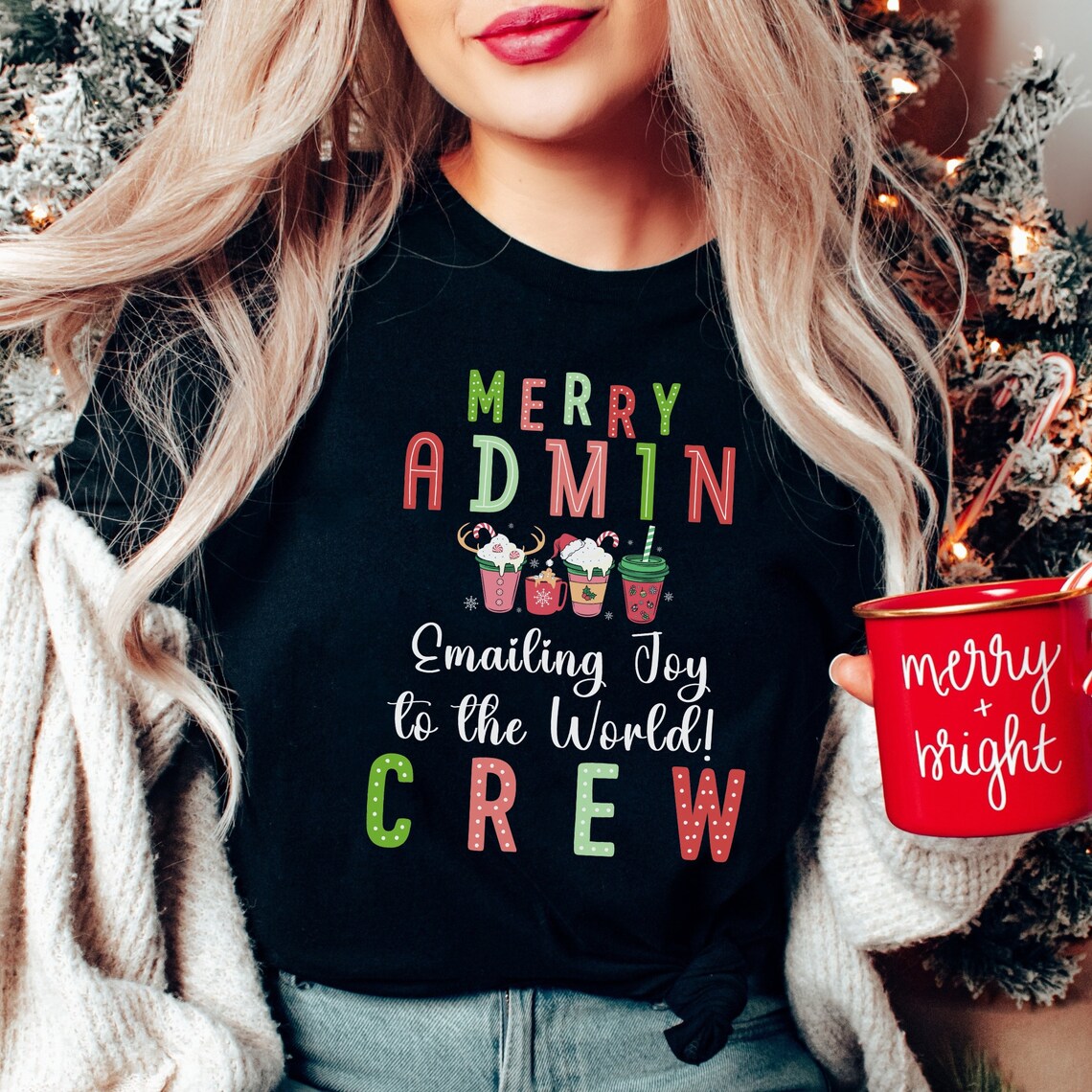 Admin Shirts for Christmas, Admin Team Tee Shirts, Staff Appreciation ...