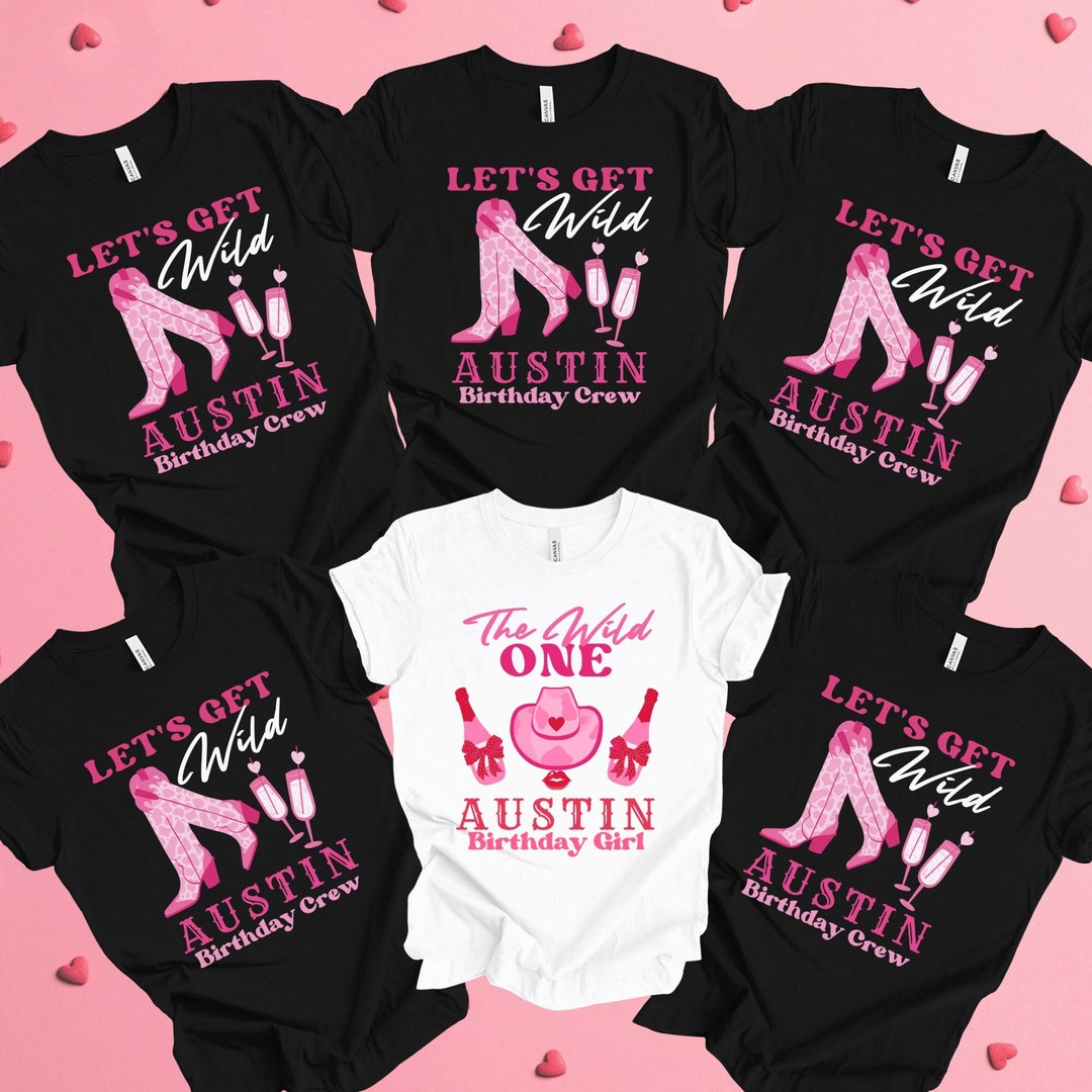 Austin Texas Birthday Shirt, Austin Birthday Group Tee Shirts, Austin ...