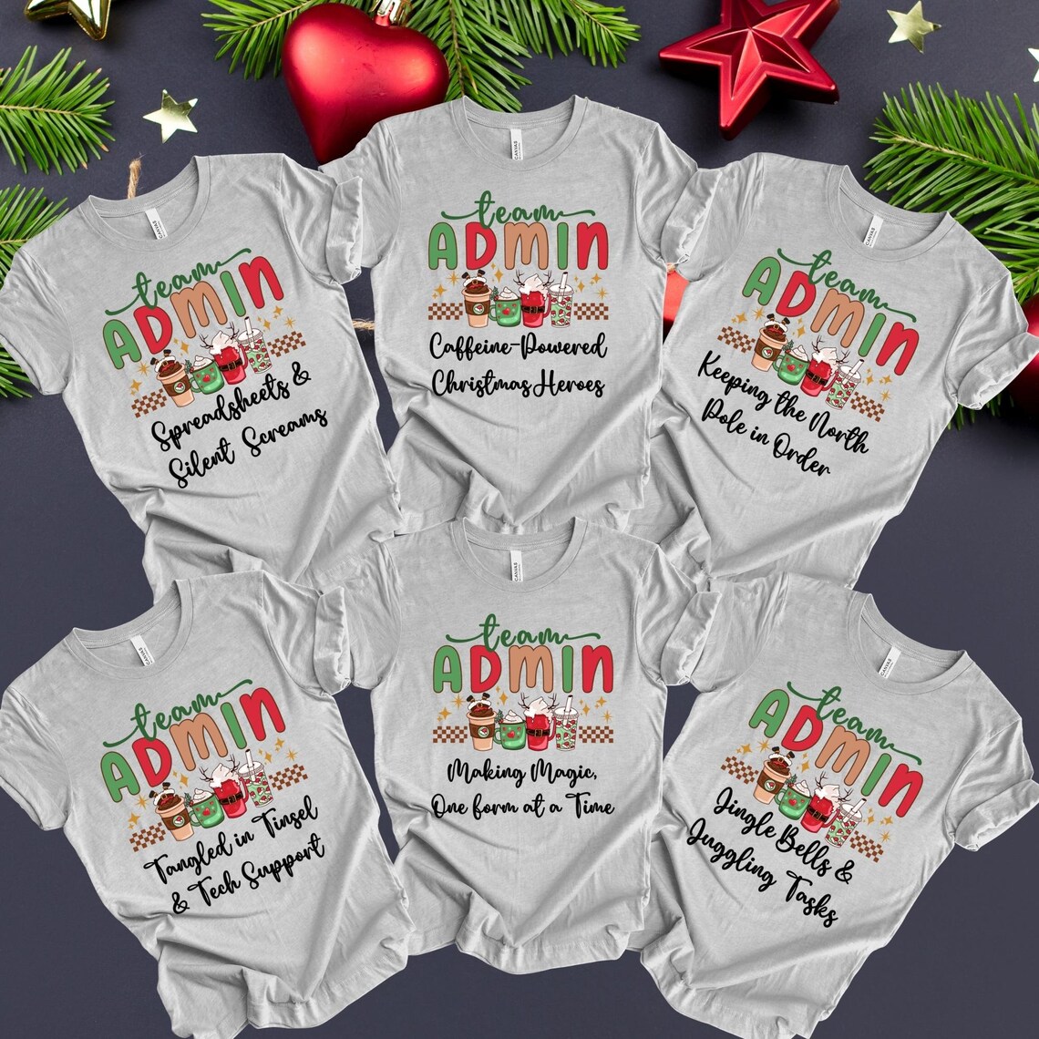 Funny Admin Shirt, Cute Admin Group Top, Matching Admin T-shirt ...