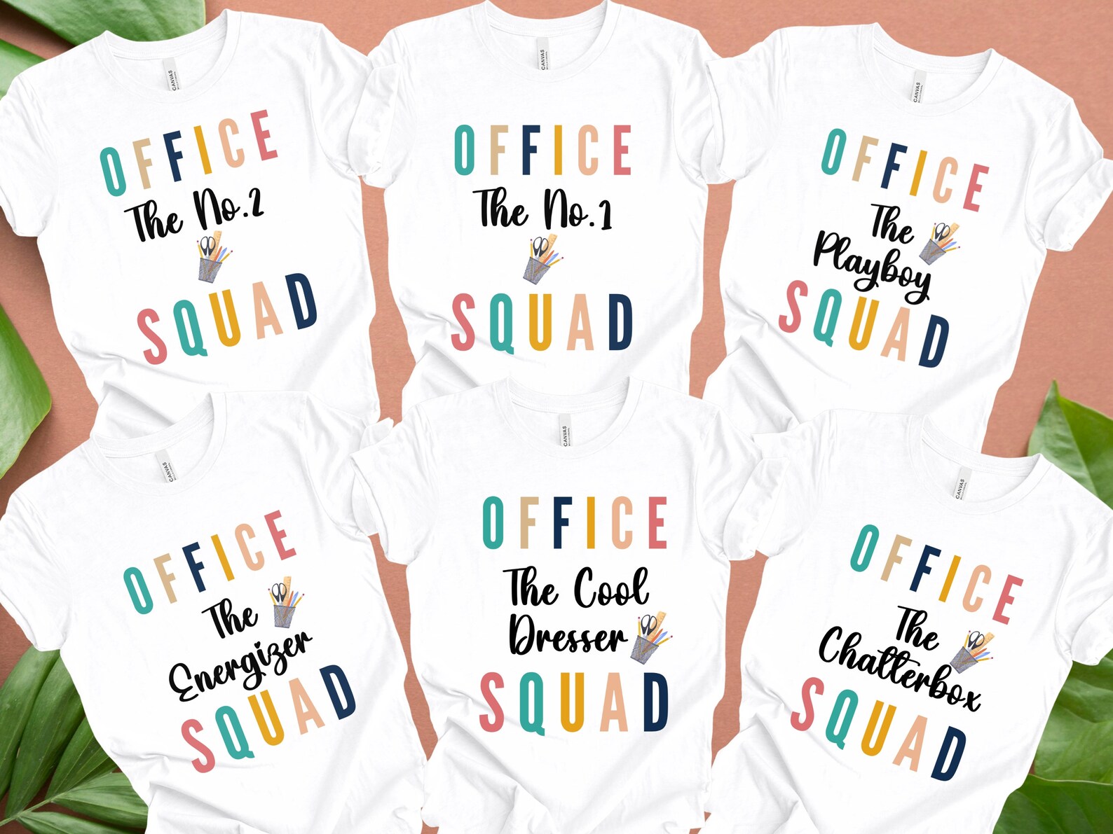Cute Office Crew Tee, Funny Office Shirt, Office Staff Shirt, Gift for ...