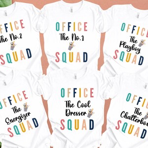 Cute Office Crew Tee, Funny Office Shirt, Office Staff Shirt, Gift for ...