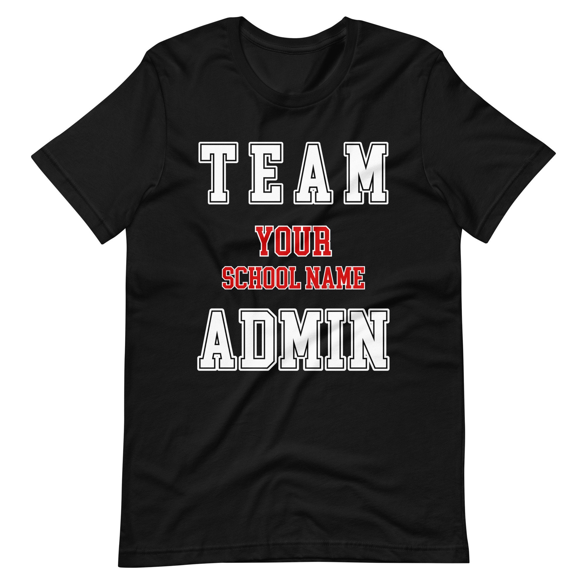 Admin Shirts for School, Admin Team Squad Shirt, Staff Appreciation ...