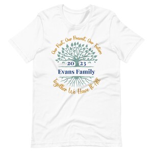 Family Reunion Shirts, Custom Family Tree Tee Shirt, Family Group ...