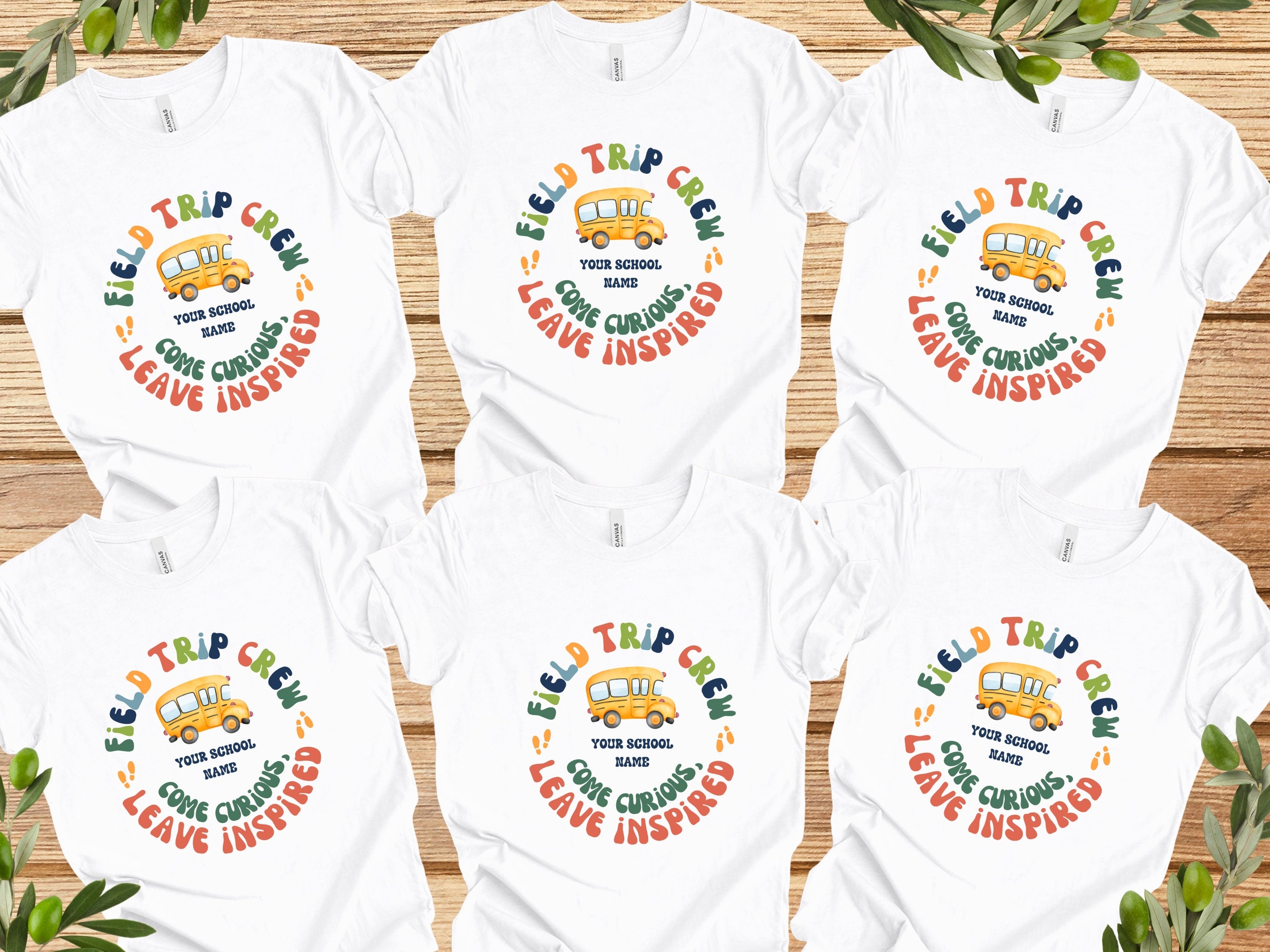 Custom Field Day Shirt, Fun Field Trip Top, Field Trip Group Shirt ...