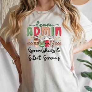 Funny Admin Shirt, Cute Admin Group Top, Matching Admin T-shirt ...