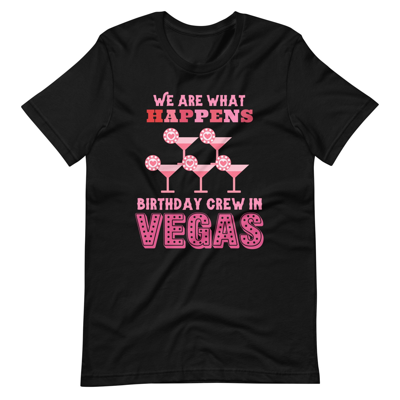 Vegas Birthday Crew Shirt Vegas Trouble Birthday Squad Shirt Gift for ...