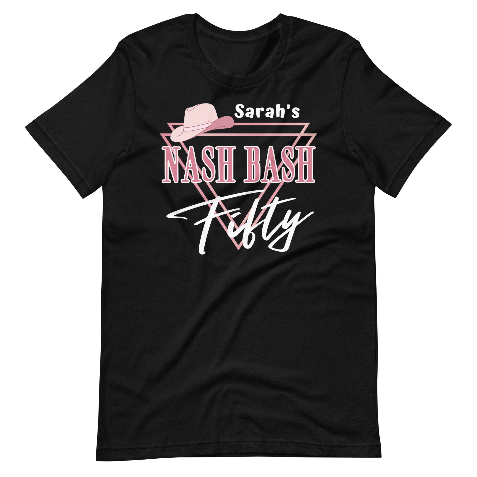 Nashville 50th Birthday T-shirt, Nash 50th Party Top, Nash 50th T-shirt ...