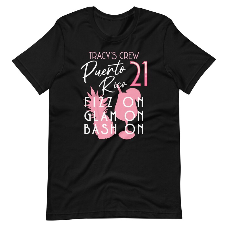 Puerto Rico 21st Birthday Shirt, 21st Birthday Crew Shirts, 21st ...