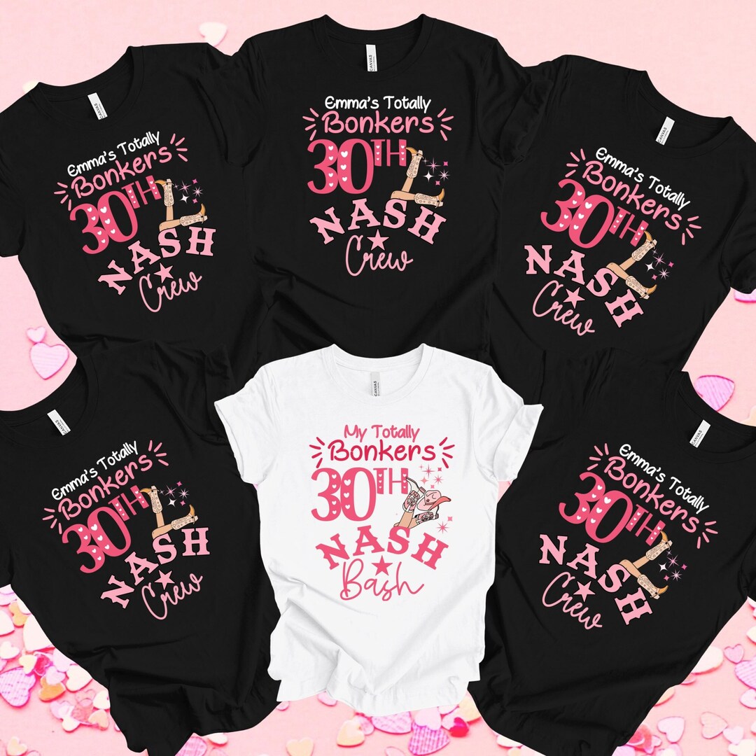 Personalized Nashville 30th T-shirt, Nash 30th Trip Top, Nash 30th ...