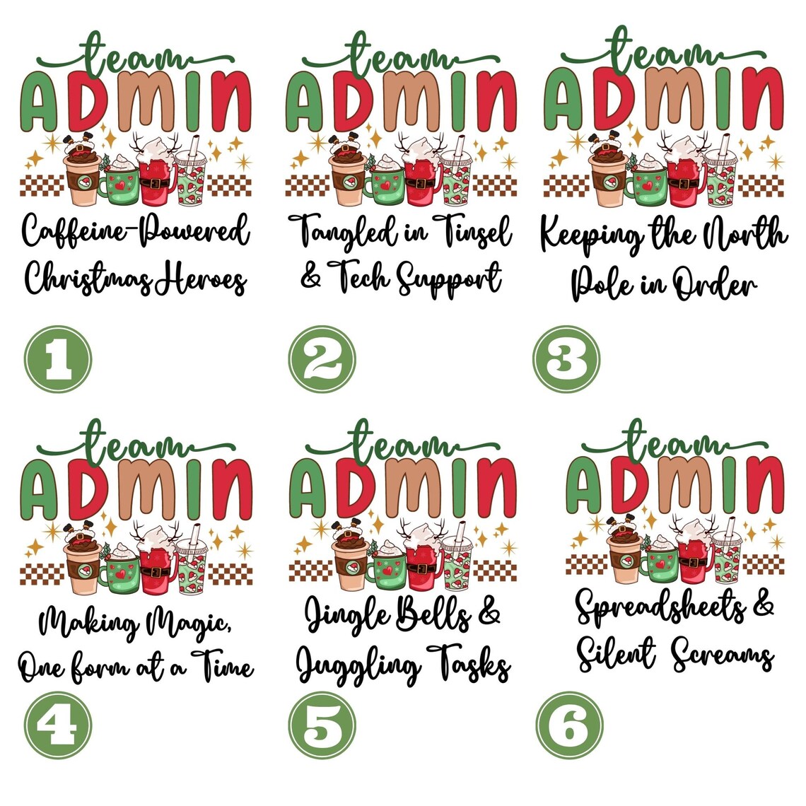 Funny Admin Shirt, Cute Admin Group Top, Matching Admin T-shirt ...