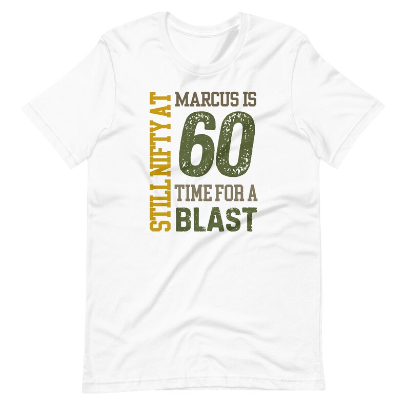 60th Birthday Shirt, 60th Custom Tee Shirt, 60th Group T-shirt, 60th Birthday Gift, Gift for Dad ...