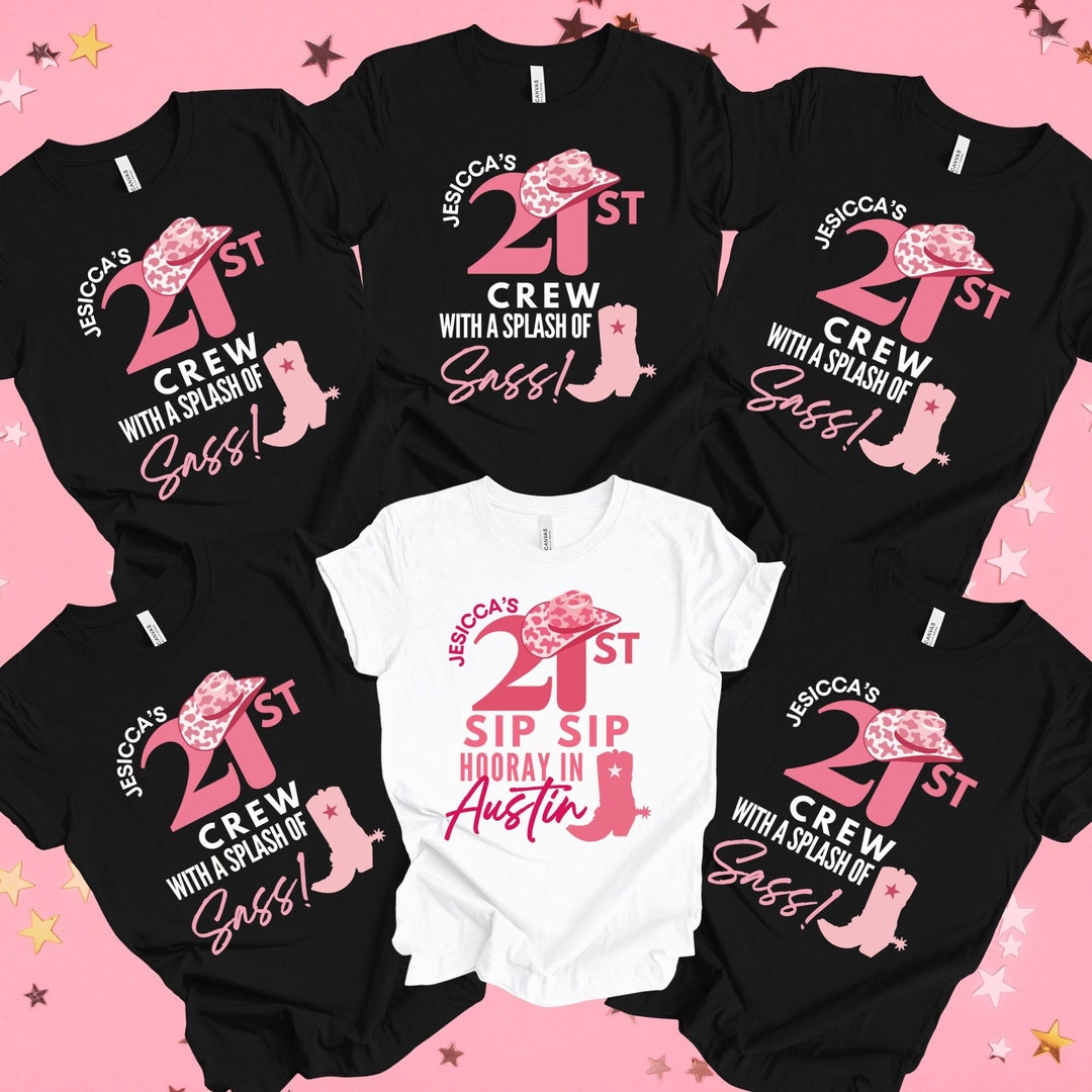 Austin Texas 21st Birthday Shirt, 21st Birthday Group Shirts, Texas ...