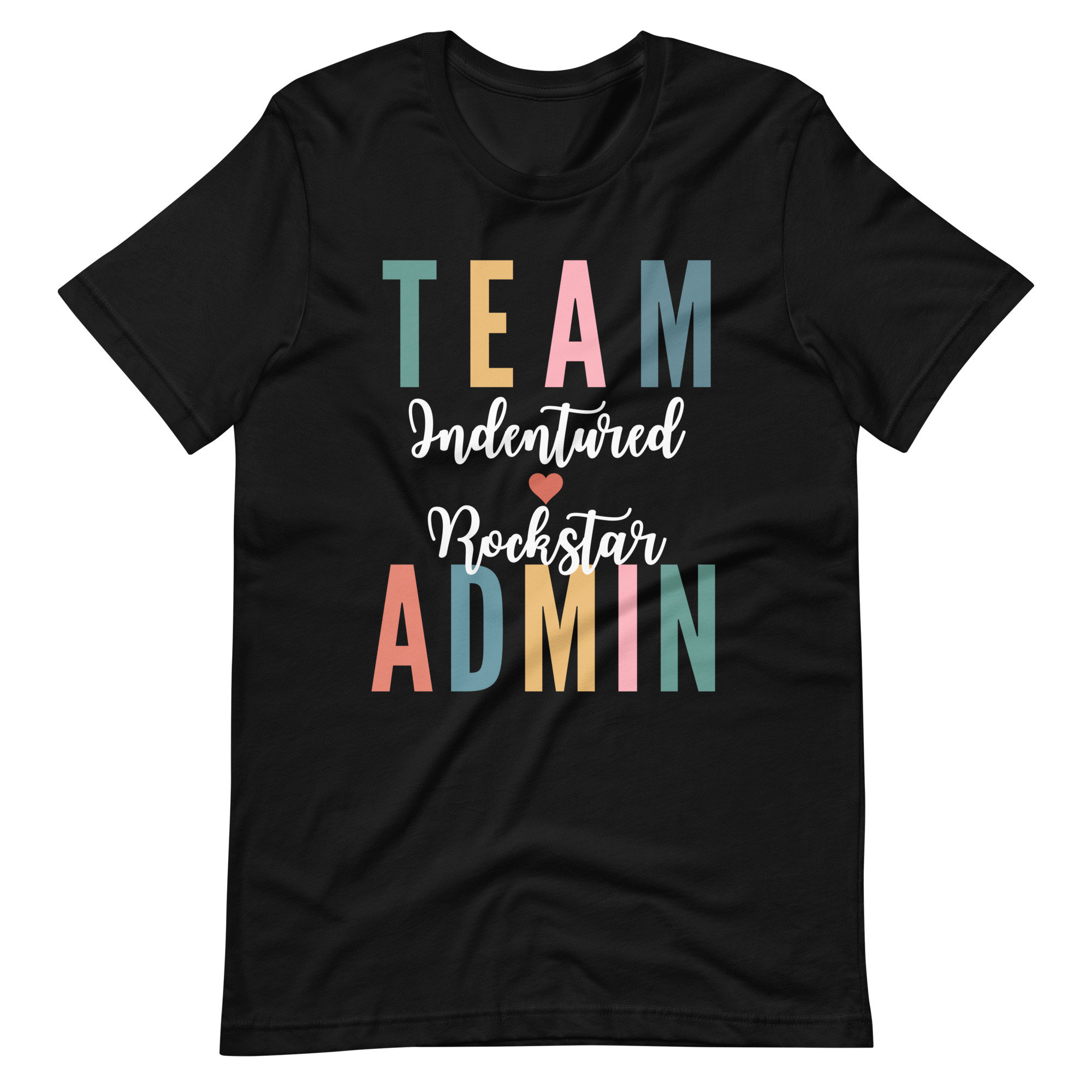 Admin Team Shirt, Funny Black Matching Admin Assistant Squad Shirt ...