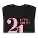 21st Birthday Shirt Matching 21st Party Crew Gift for Her, Daughter ...
