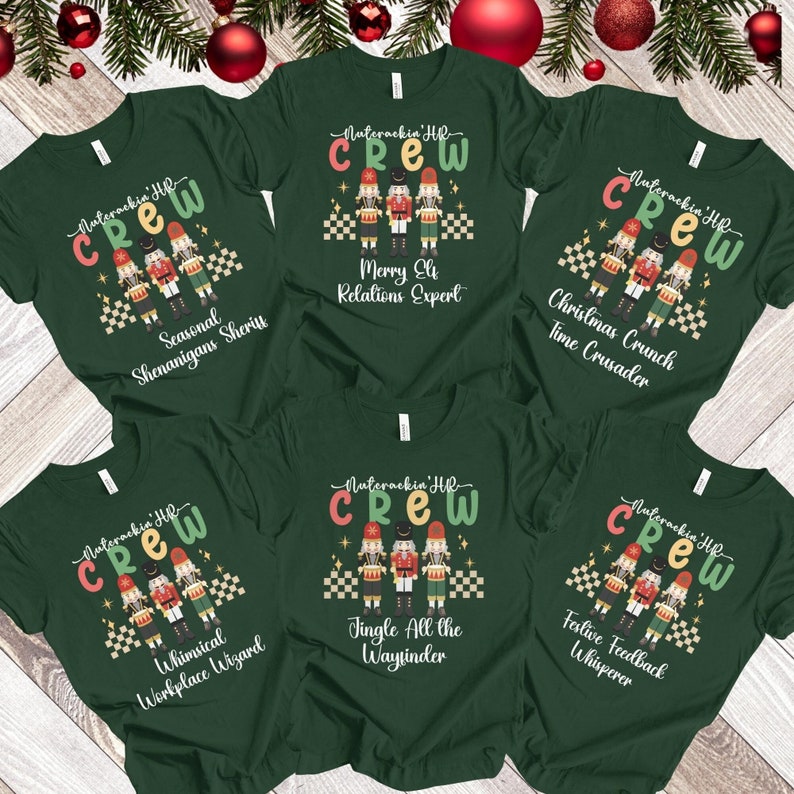 Human Resources Shirt for Christmas, Festive Season Nutcracker Shirt ...
