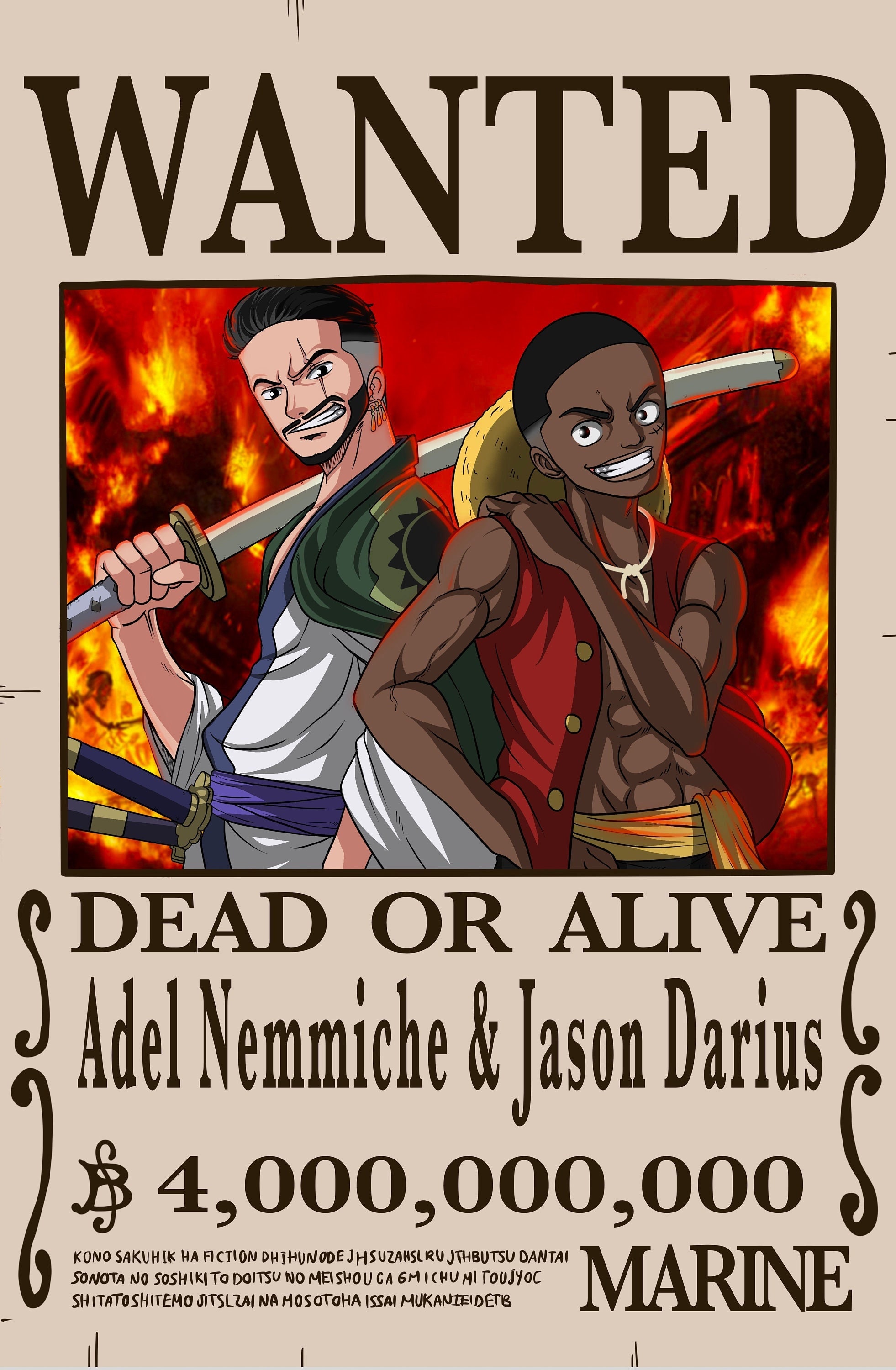 Custom Wanted Poster sold by KaiWen | SKU 453231 | Printerval UK