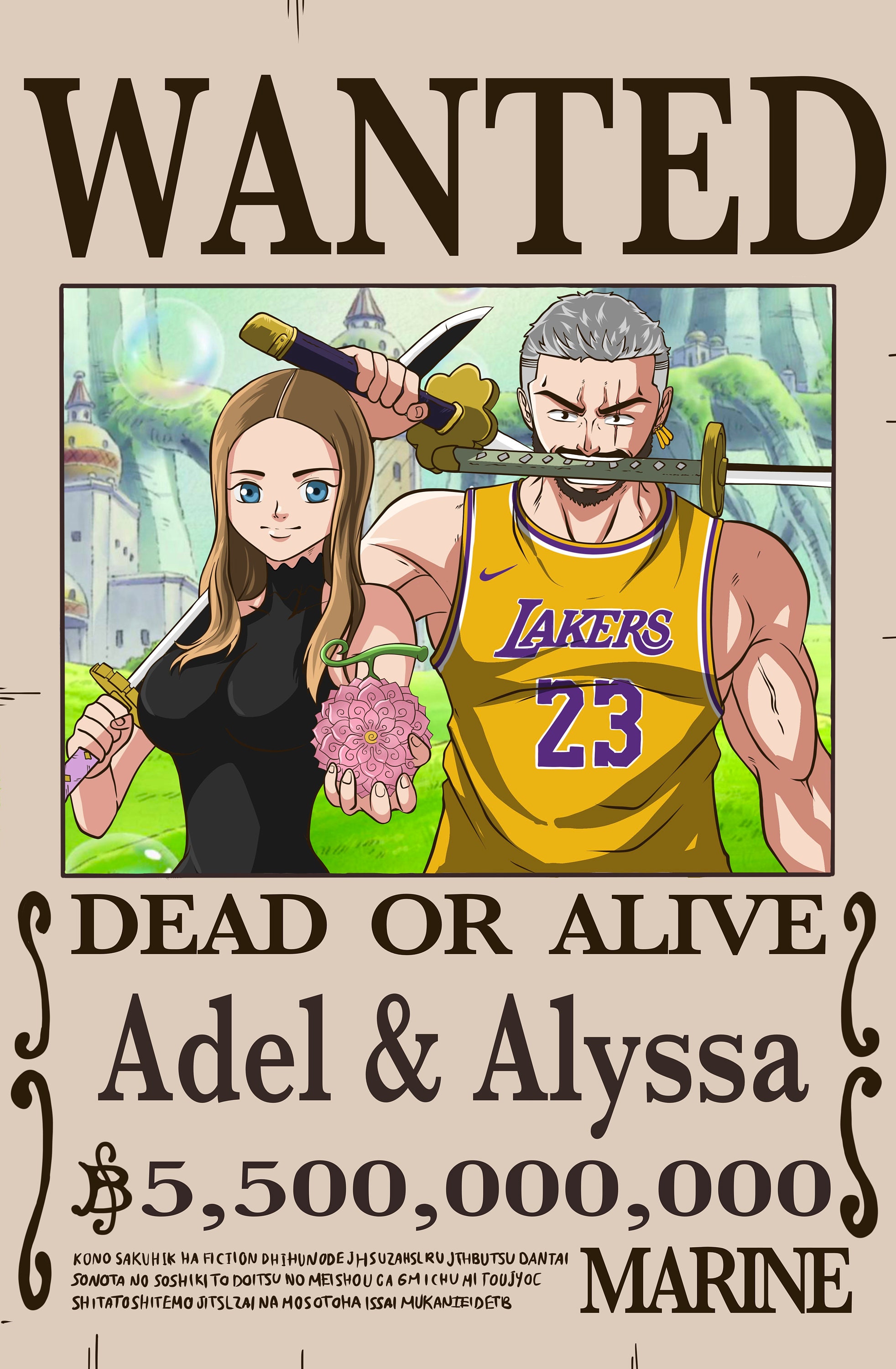 Custom Wanted Poster sold by KaiWen | SKU 453231 | Printerval UK