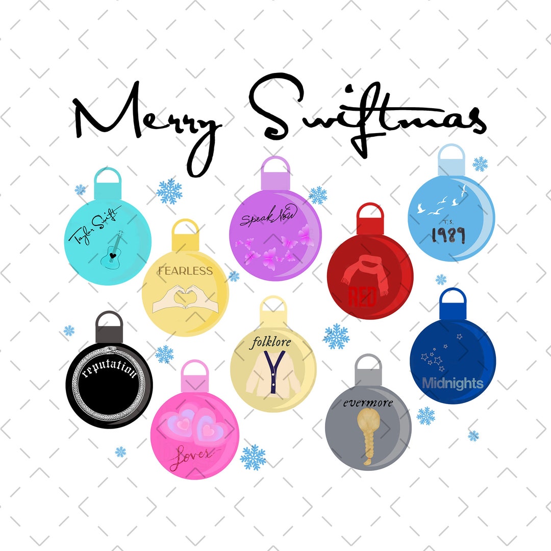 Merry Swiftmas PNG, TS Christmas PNG, Swift Xmas Gift for Swifty ...