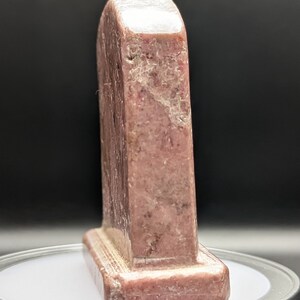 Pink Cipolin Headstone, Tombstone, Gravestone, Ghost Cat, Crystal - Etsy