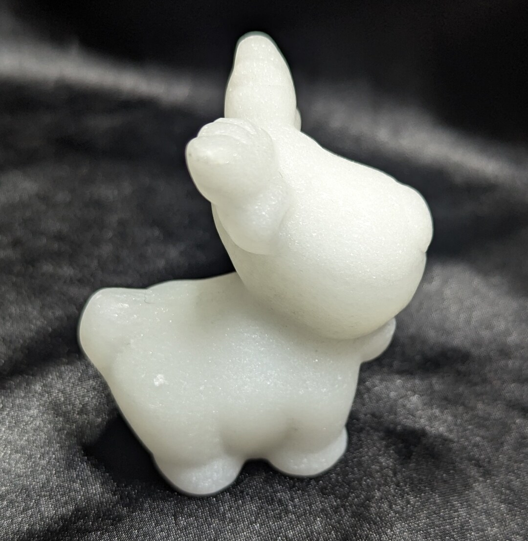 White Jade Reindoor, Snow White Jade, White Reindeer - Etsy