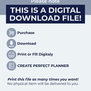Weekly Meal Planner Printable Organizer for Meal Planning & Grocery ...