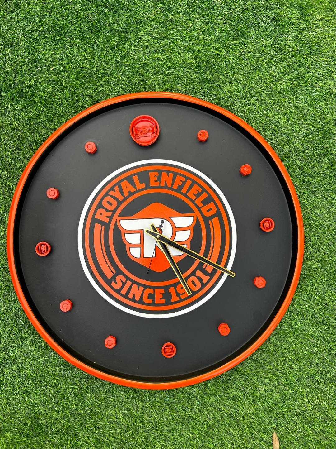 Repurposed Barrel Lid Clock, Barrel Time, Tick Tock Barrel Rock, Crafty ...