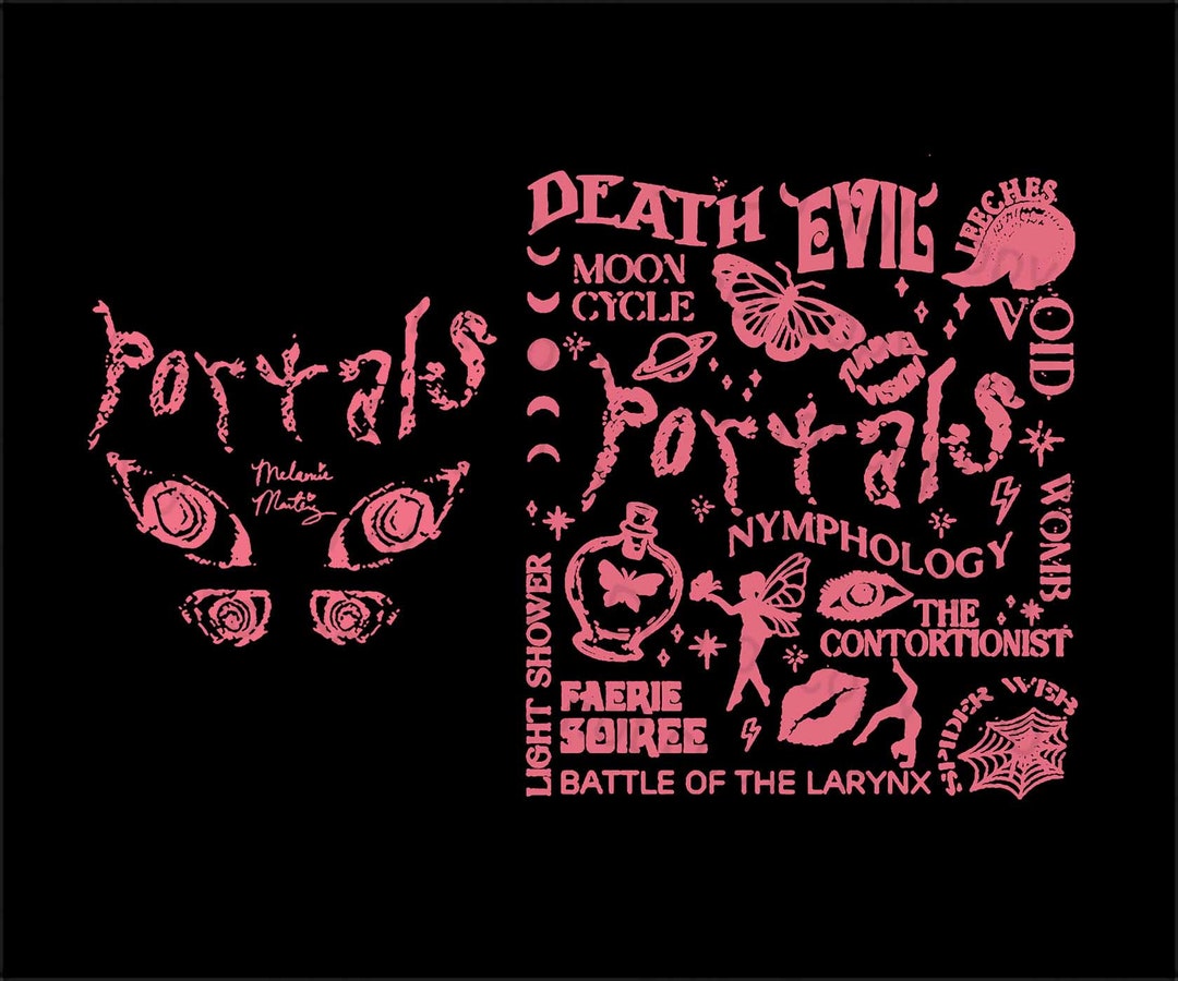 Melanie Martinez PNG, Portals Tour 2023 Digital File, Melanie Singer ...