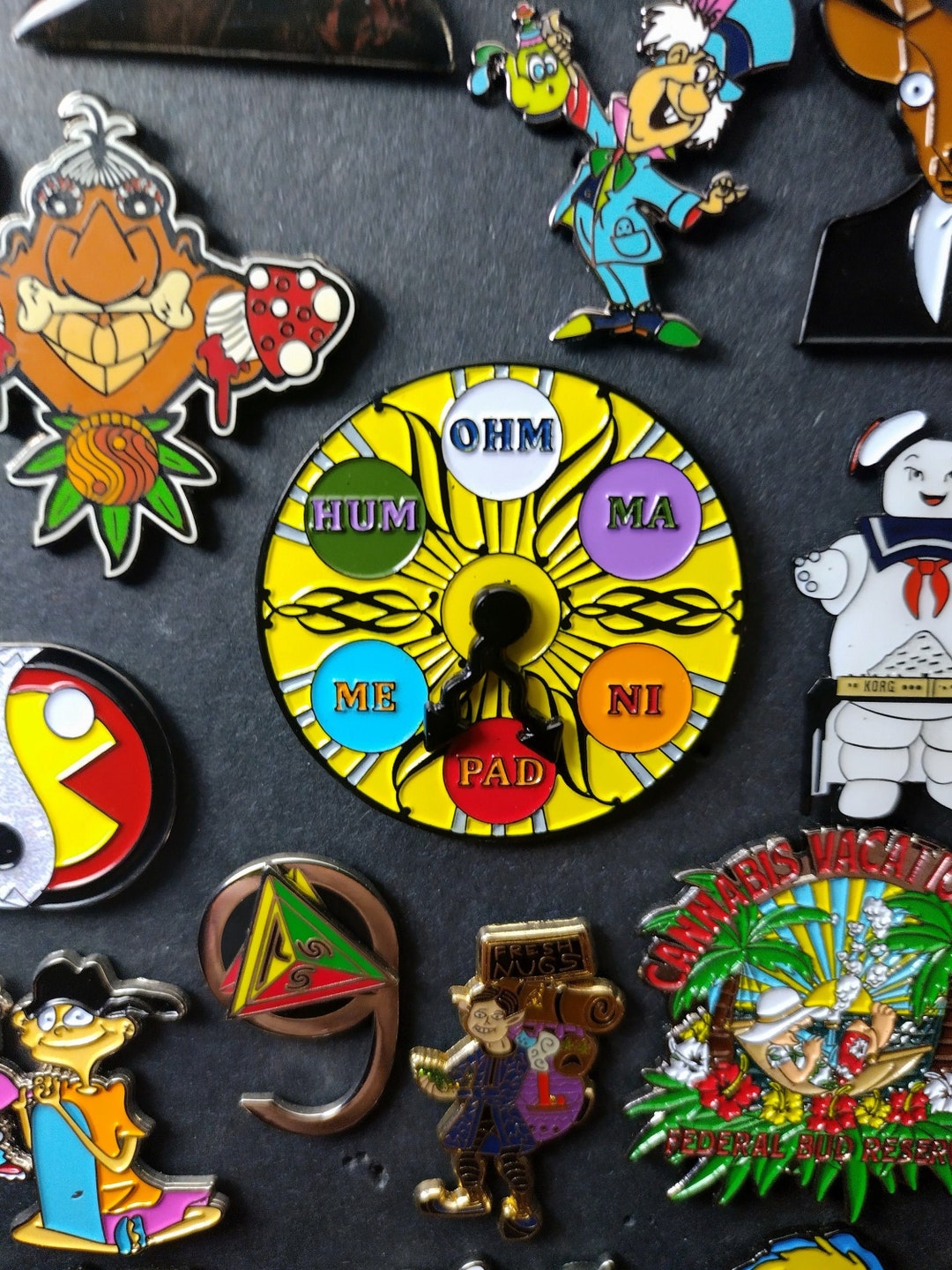 Chakra Clock Spinner Pin limited Edition 100 - Etsy