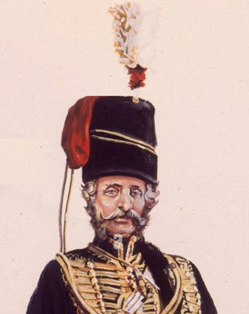 Shako Busbi 7th British Hussar 1850/1910 - Etsy