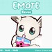 Shiny Eevee Boba Drink | Emote for Twitch, Discord and Youtube | Stream ...
