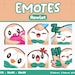 Rowlet | Emote Bundle for Twitch, Discord and Youtube | Stream Assets ...