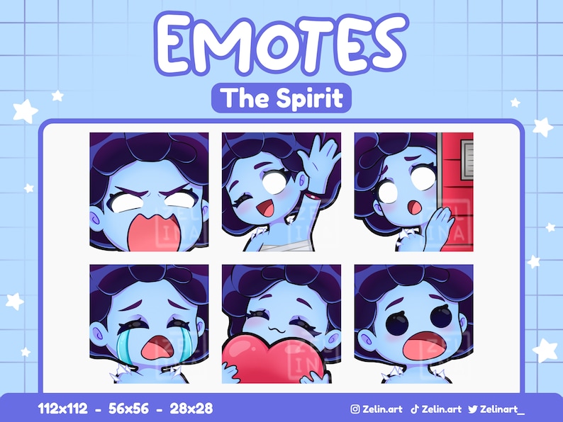 The Spirit | Emote Bundle for Twitch, Discord and Youtube | Stream ...