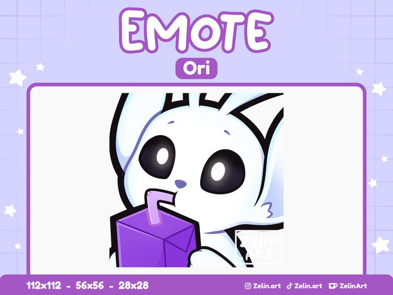 Ori Drink Hydrate | Emote for Twitch, Discord and Youtube | Stream ...
