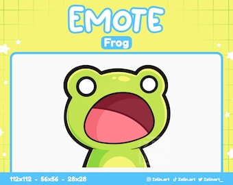 Frog Knife Angry | Emote for Twitch, Discord and Youtube | Stream ...
