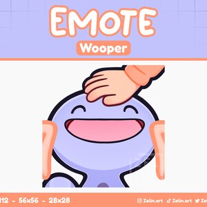 Shiny Paldean Wooper Pet | Emote for Twitch, Discord and Youtube ...