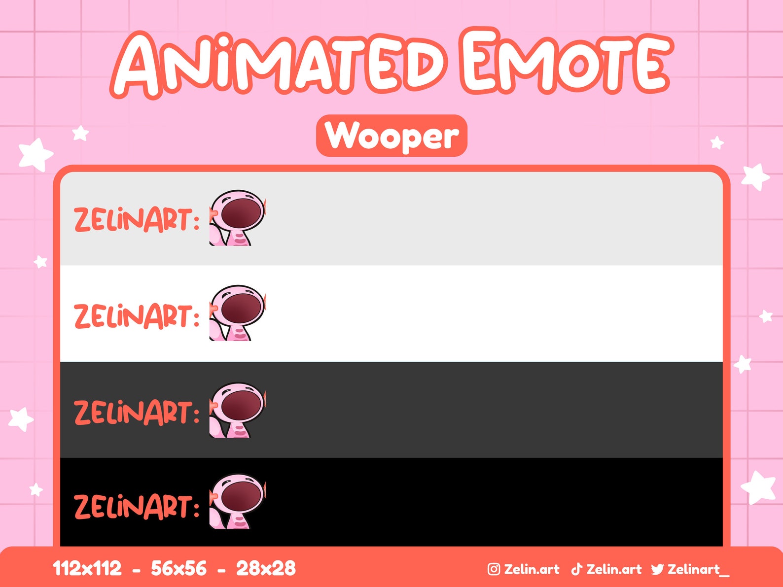 ANIMATED Shiny Wooper Pop | Emote for Twitch, Discord and Youtube ...