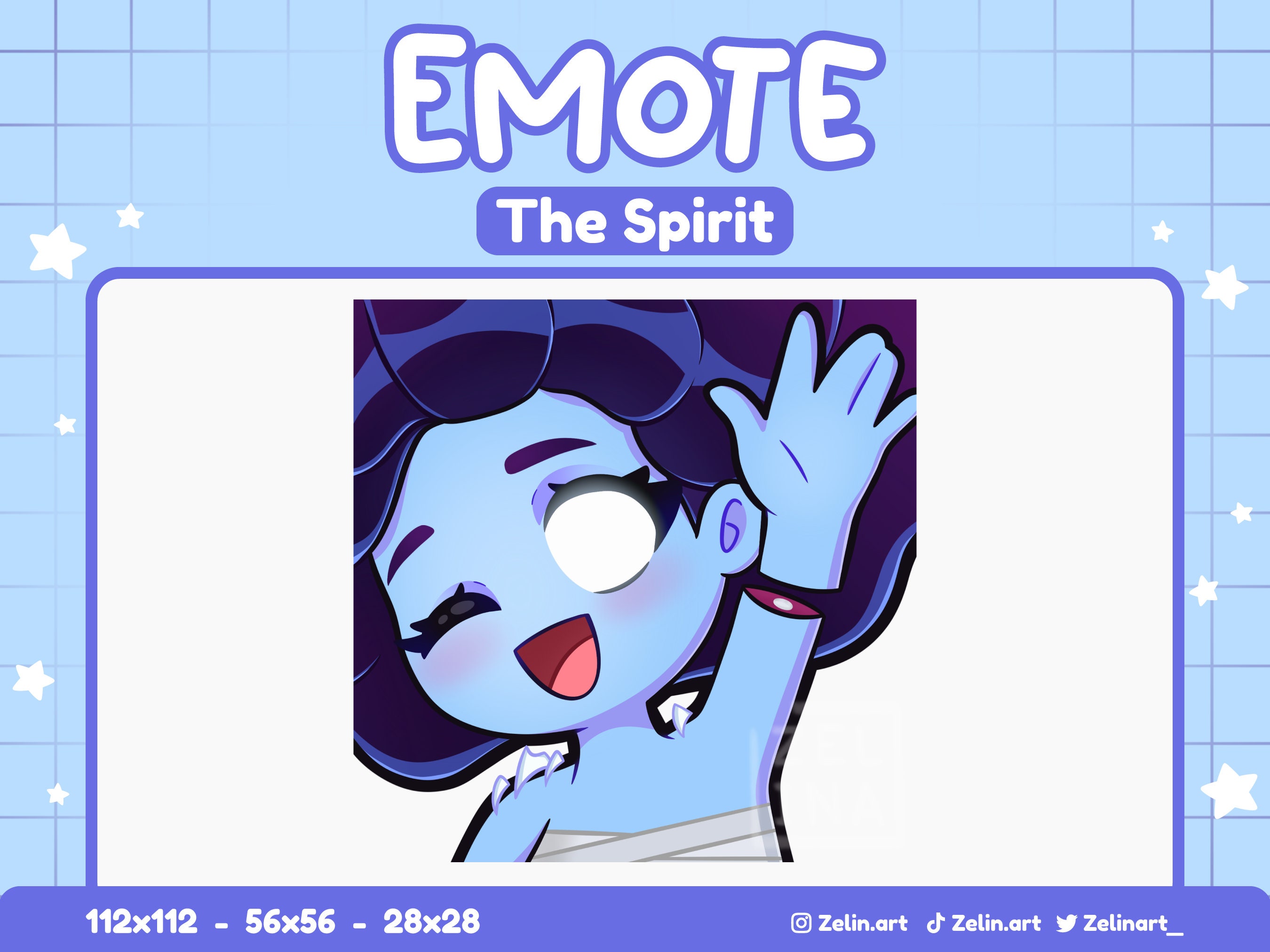 The Spirit Hi Wave | Emote for Twitch, Discord and Youtube | Stream ...