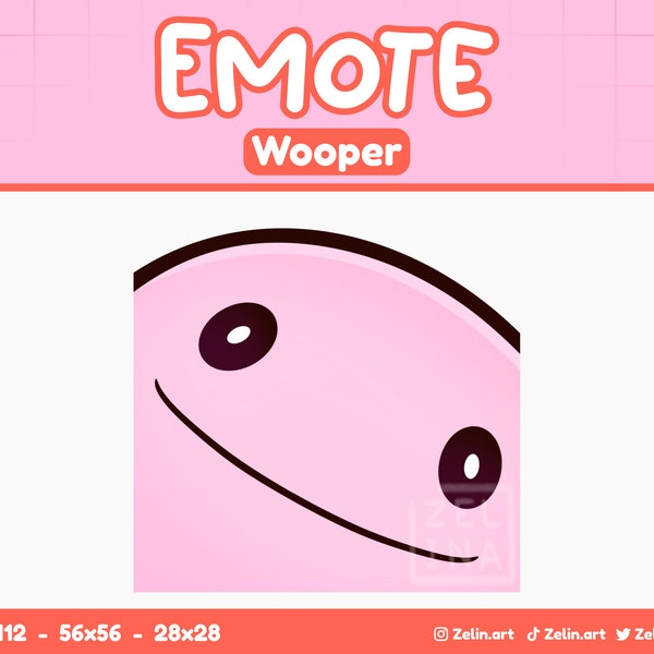 Wooper Emote - Etsy